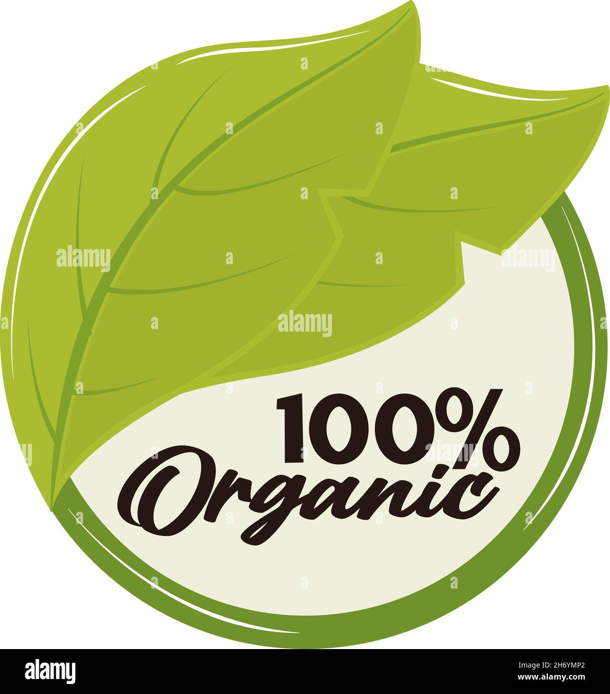 organic product label Stock Vector Image & Art - Alamy