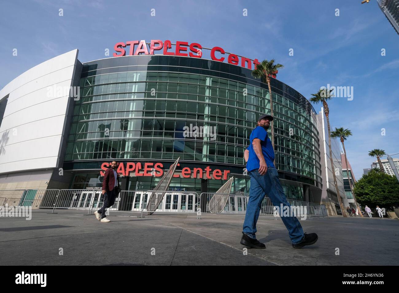 Lakers staples center seen hi-res stock photography and images - Alamy