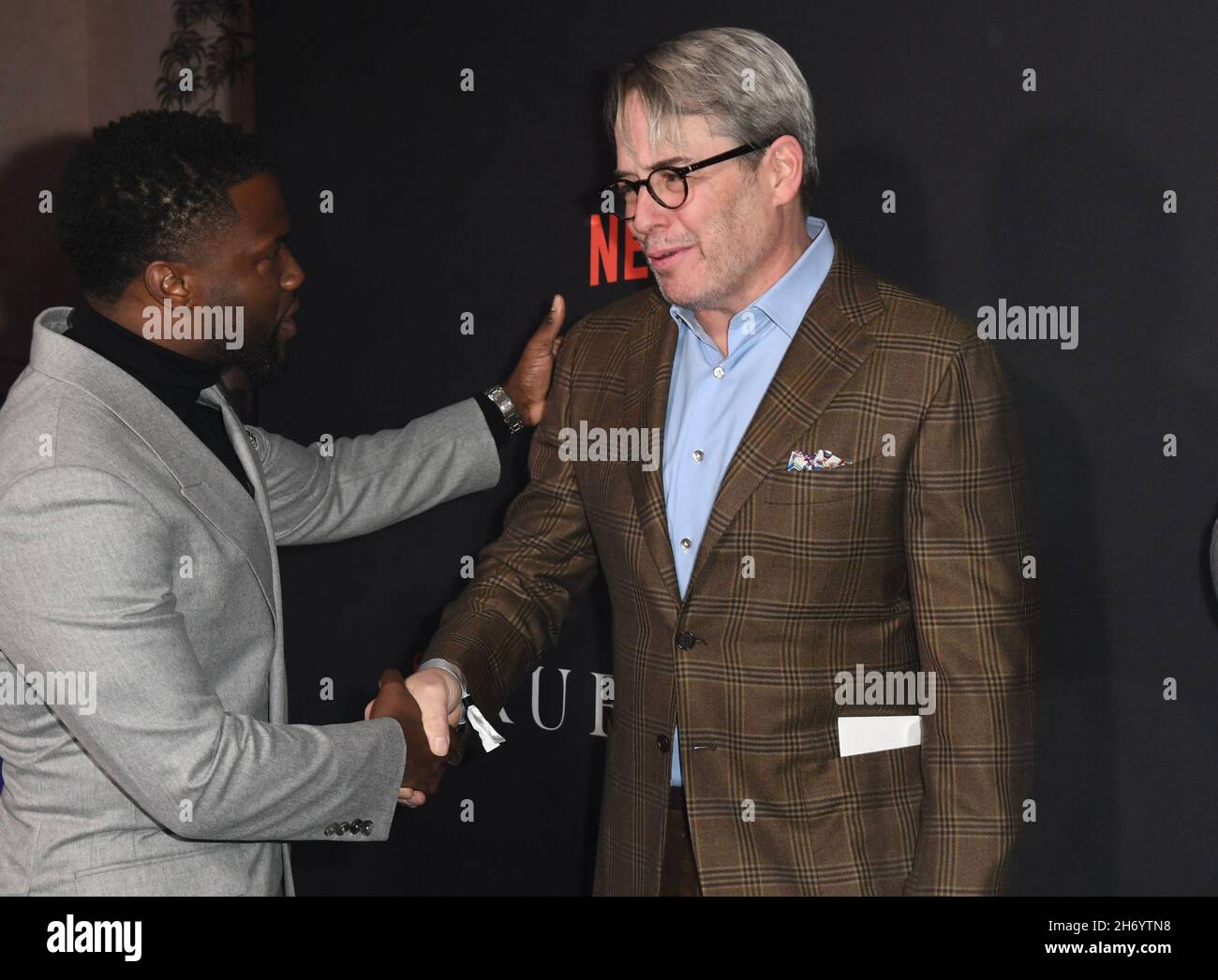 New York, NY, USA. 18th Nov, 2021. Kevin Hart and Matthew Broderick at ...
