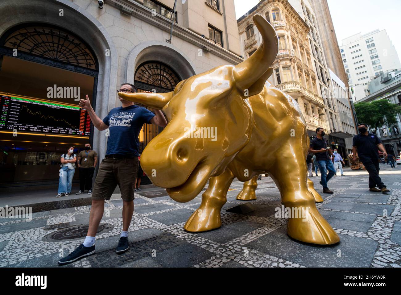Wall Street Bull Statue Replica
