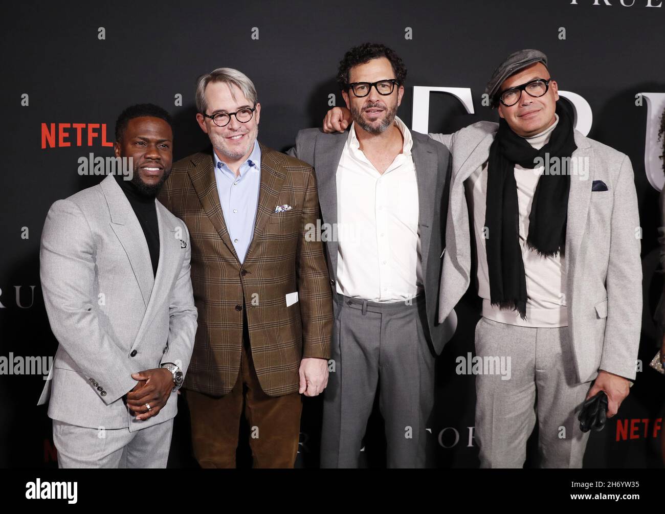 New York, United States. 18th Nov, 2021. Kevin Hart, Matthew Broderick ...