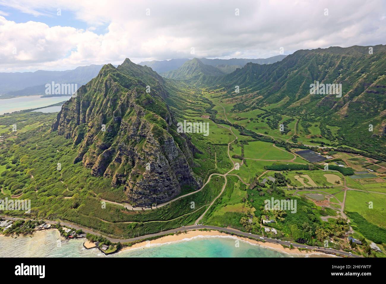 Kualoa ranch beach hi-res stock photography and images - Alamy