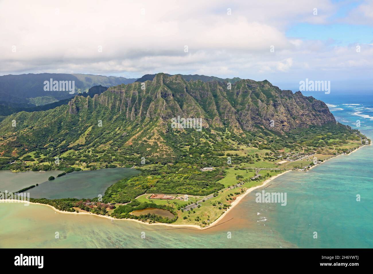 Kualoa ranch beach hi-res stock photography and images - Alamy