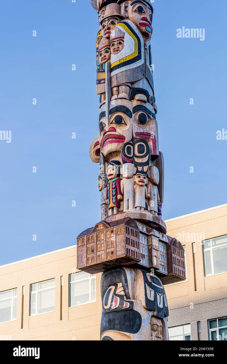 Reconciliation pole james hart hi-res stock photography and images - Alamy
