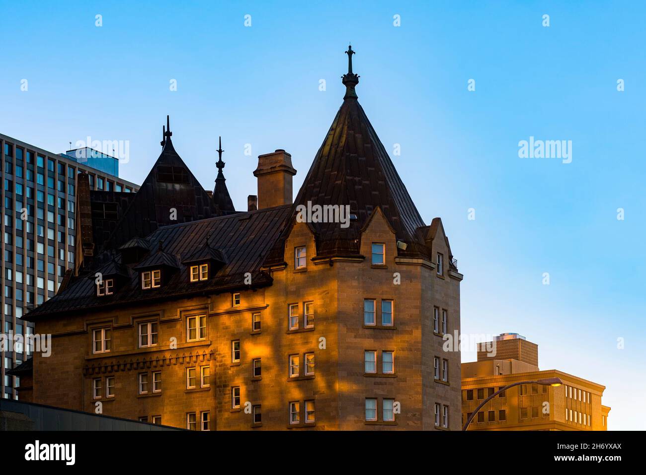 Fairmont Hotel Macdonald, Edmonton Alberta, Canada Stock Photo - Alamy