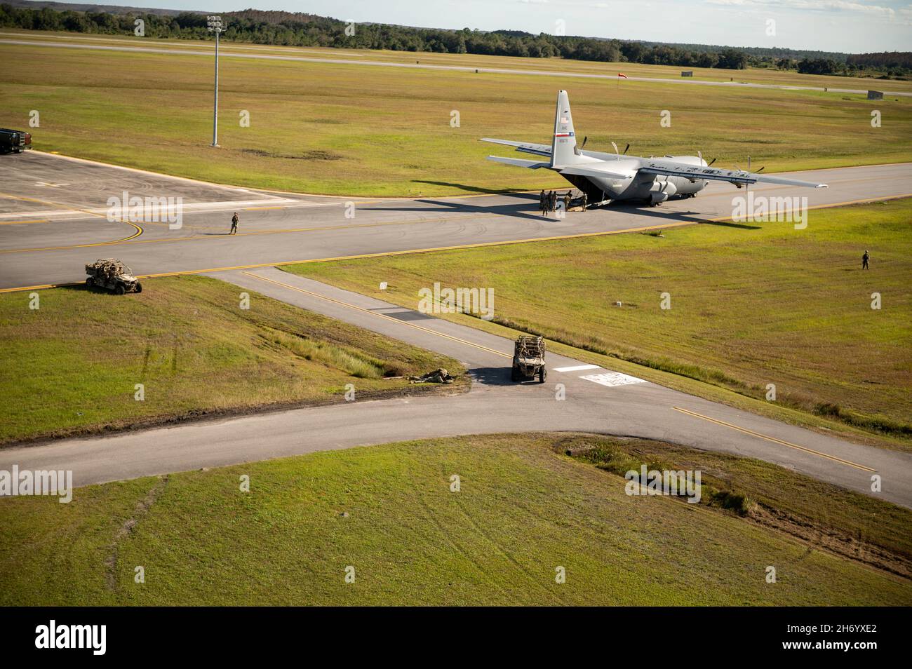 U.S. Air Force Airmen assigned to the 23rd Wing and 93rd Air Ground ...