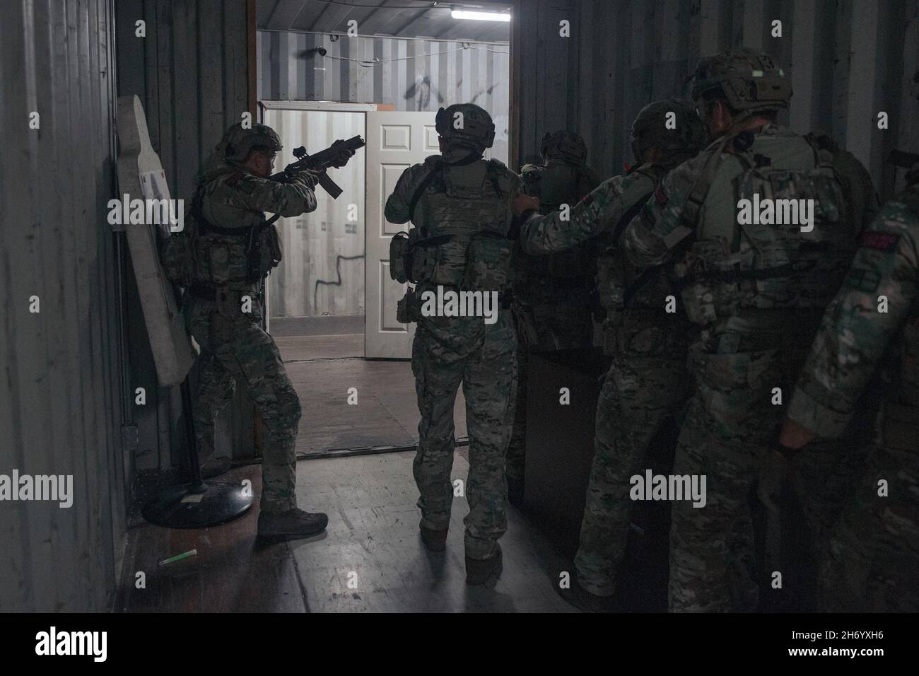 NAVAL SUPPORT ACTIVITY BAHRAIN (Nov. 16, 2021) – Royal Marines assigned ...