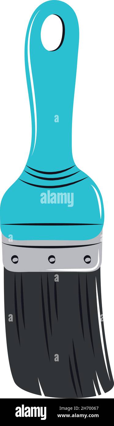 paint brush tool icon Stock Vector Image & Art - Alamy