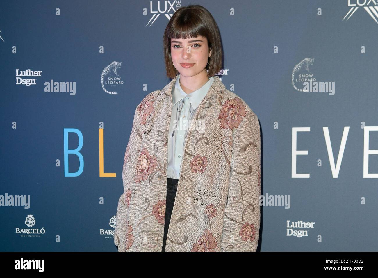 Ginevra Francesconi attends the launch party of the TV series Blanca at ...