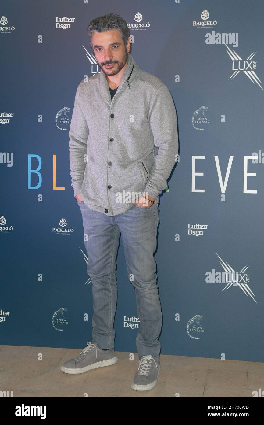 Giuseppe Zeno attends the launch party of the TV series Blanca at the ...