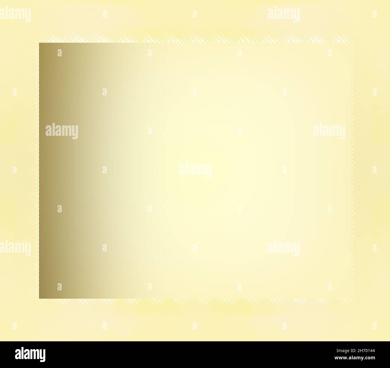 An abstract golden gradient border background image Stock Photo - Alamy