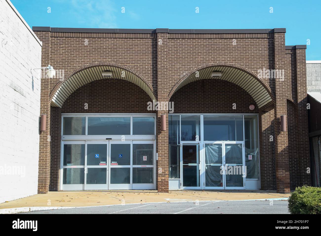 Muncy, United States. 18th Nov, 2021. An exterior view of an entrance ...
