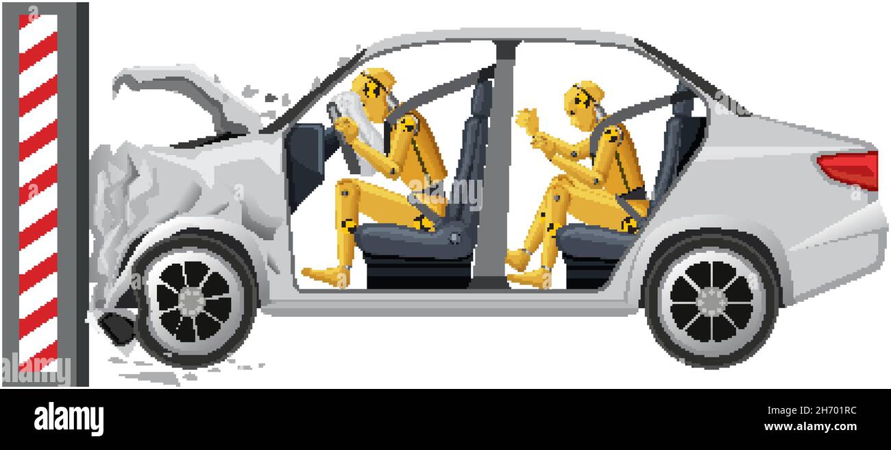 Car dummy test Cut Out Stock Images & Pictures - Alamy