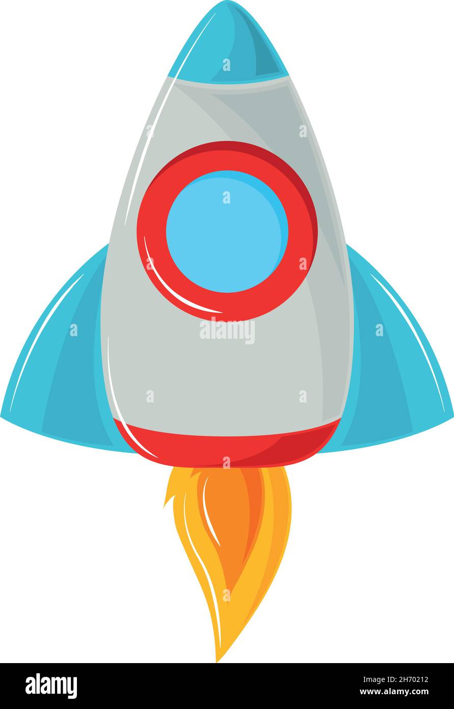 launch spaceship icon Stock Vector Image & Art - Alamy