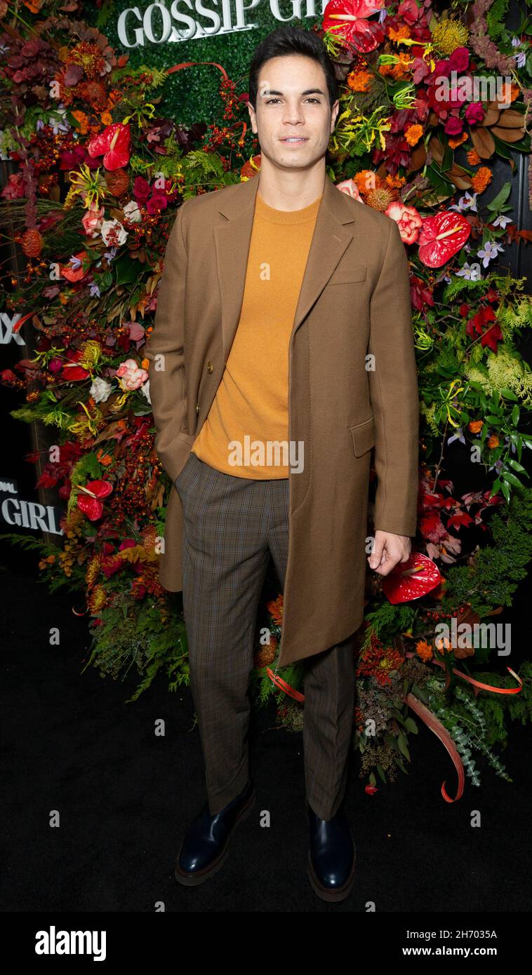 New York, NY - November 18, 2021: Jason Gotay attends launch of part 2 ...