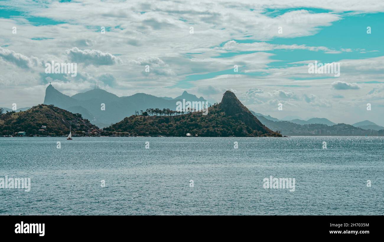 Rio de Janeiro, Brazil - CIRCA 2021: Coastal region of ocean beach ...