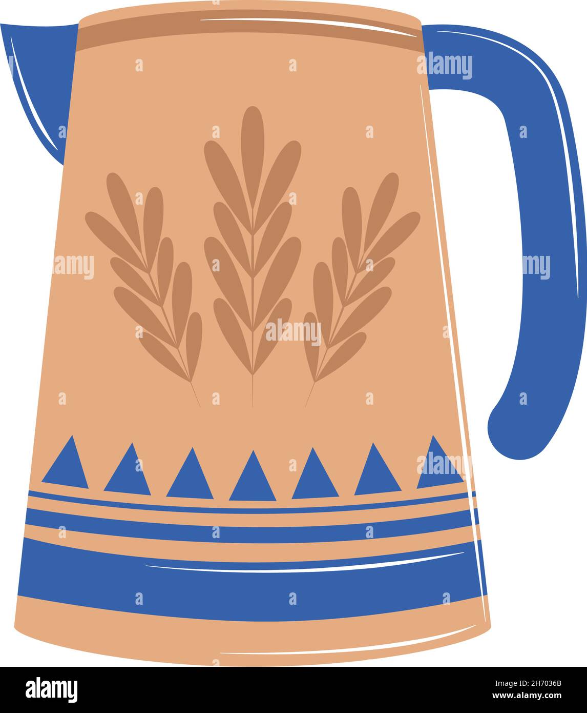 pottery pitcher style Stock Vector Image & Art - Alamy