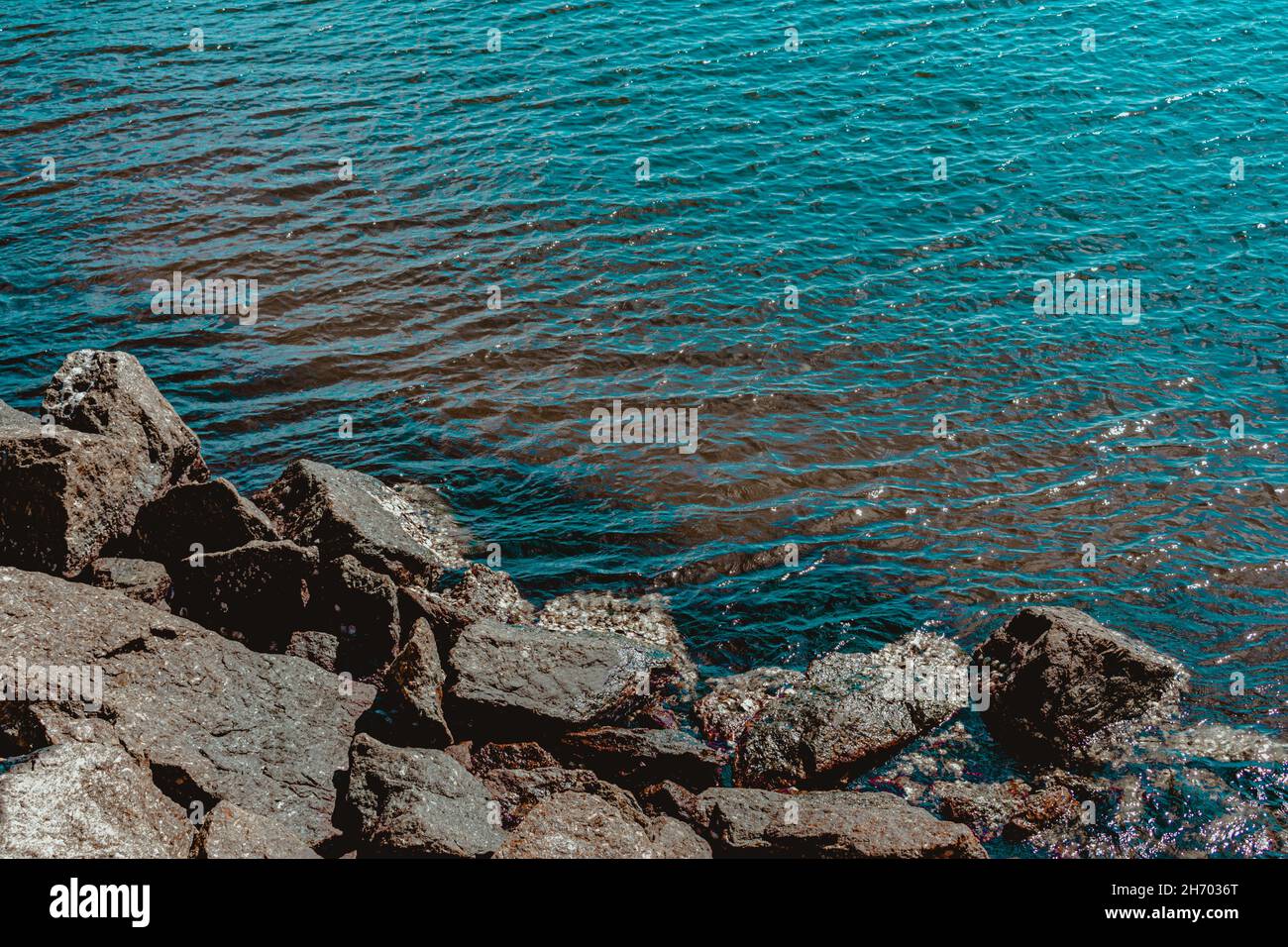 Rio de Janeiro, Brazil - CIRCA 2021: Coastal region of ocean beach ...