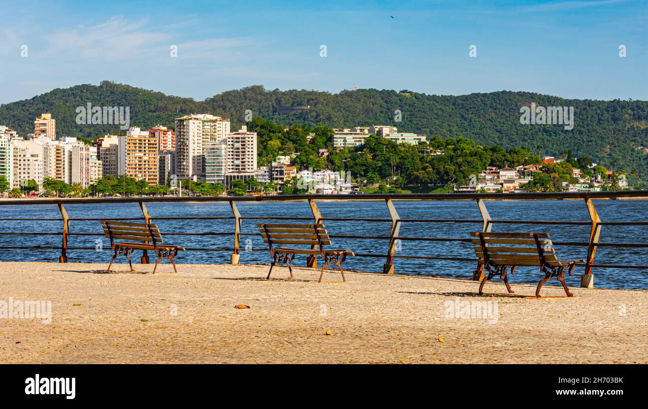 Rio de Janeiro, Brazil - CIRCA 2021: Coastal region of ocean beach ...