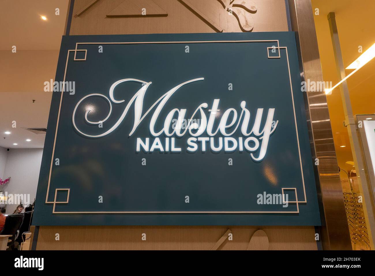 Townsville, Queensland, Australia - November 2021: Mastery Nail Studio ...