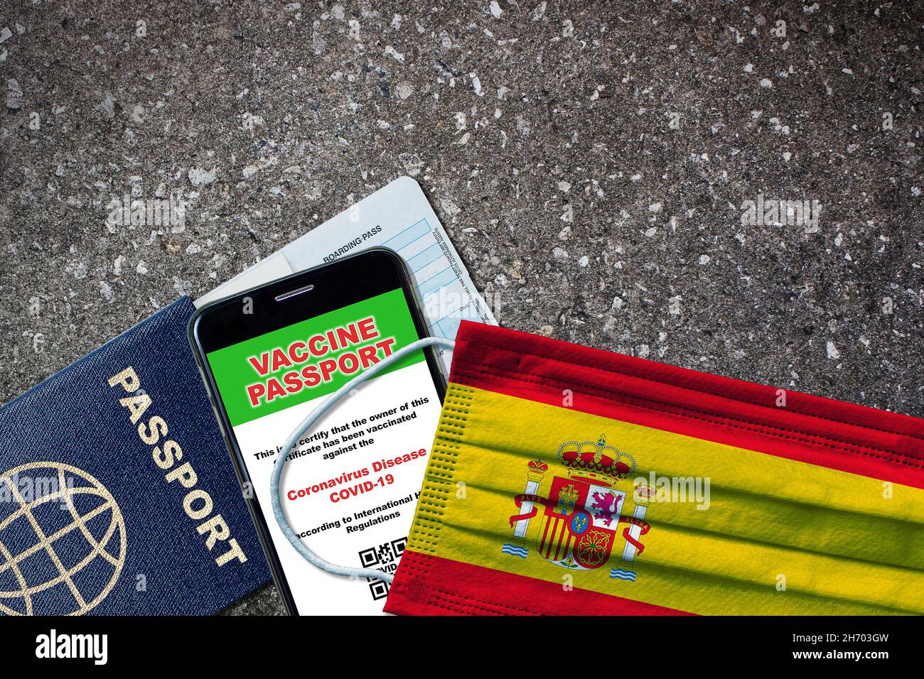 Boarding pass spain hi-res stock photography and images - Alamy