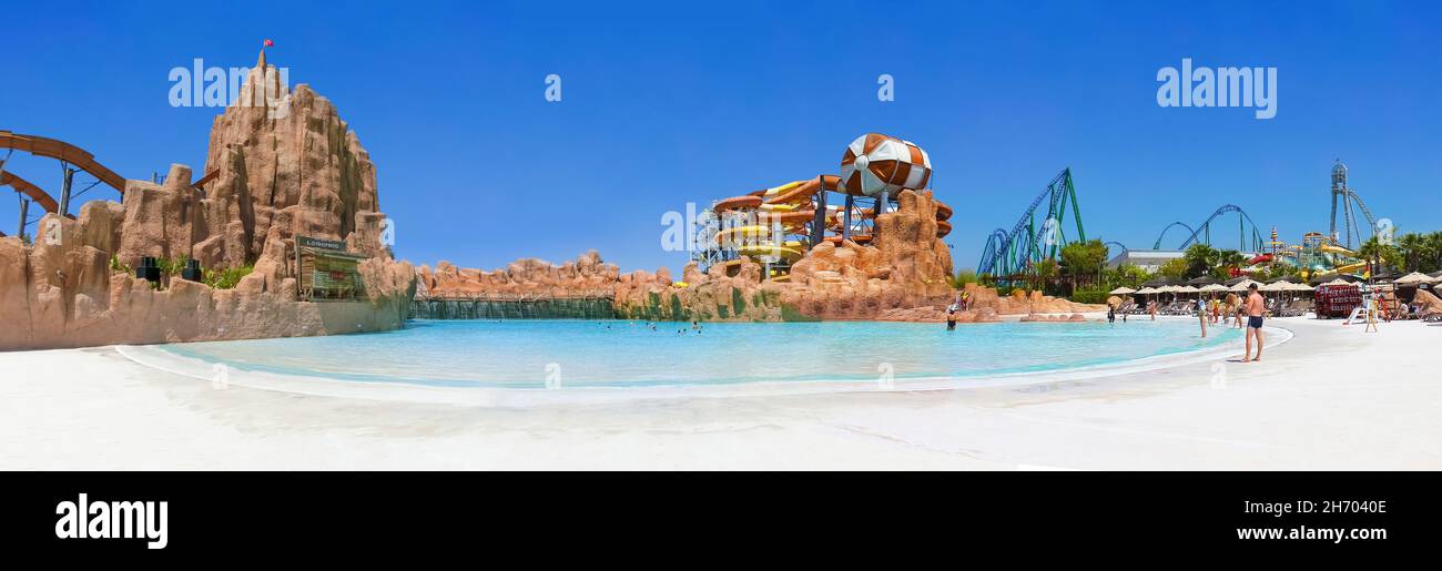 Belek, Antalya, Turkey - May 15, 2021: The Land of Legends theme park ...