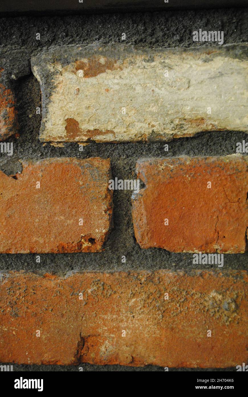 Bricks making a wall Stock Photo - Alamy