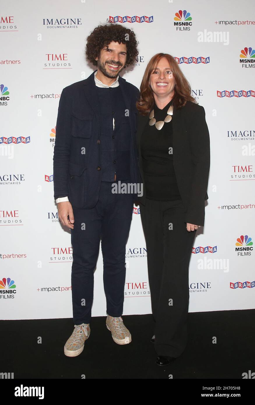 Los Angeles, Ca. 18th Nov, 2021. Marc Azoulay, Amanda Spain, at Paper ...