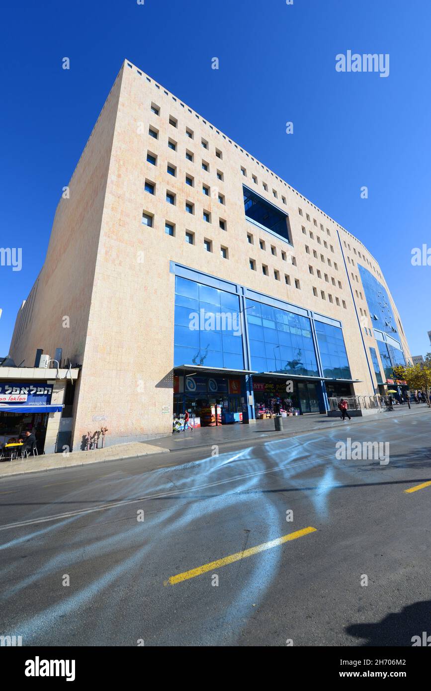 The central bus station of Jerusalem, Israel Stock Photo - Alamy