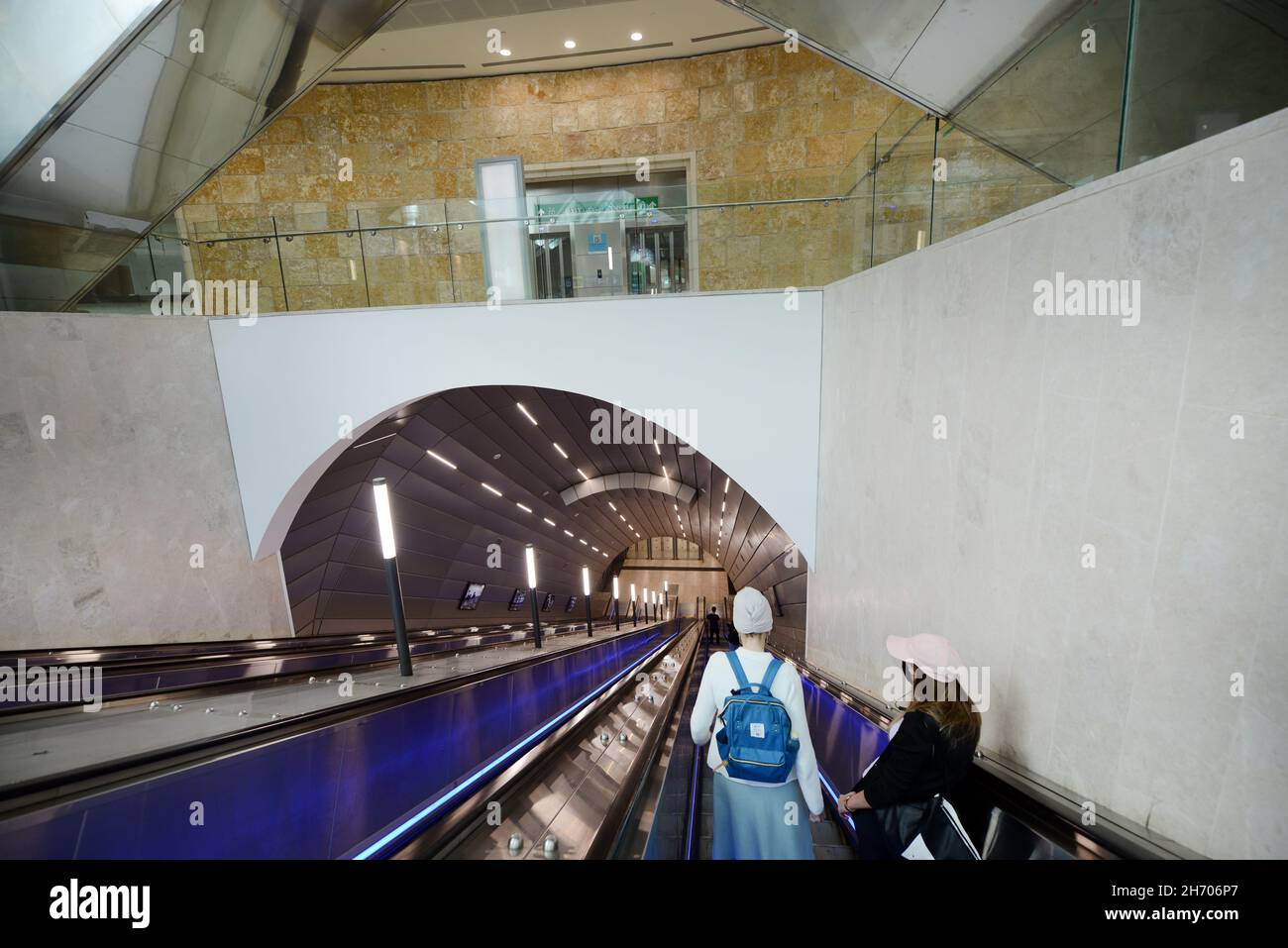 The Yitzhak Navon railway station in Jerusalem, Israel Stock Photo - Alamy