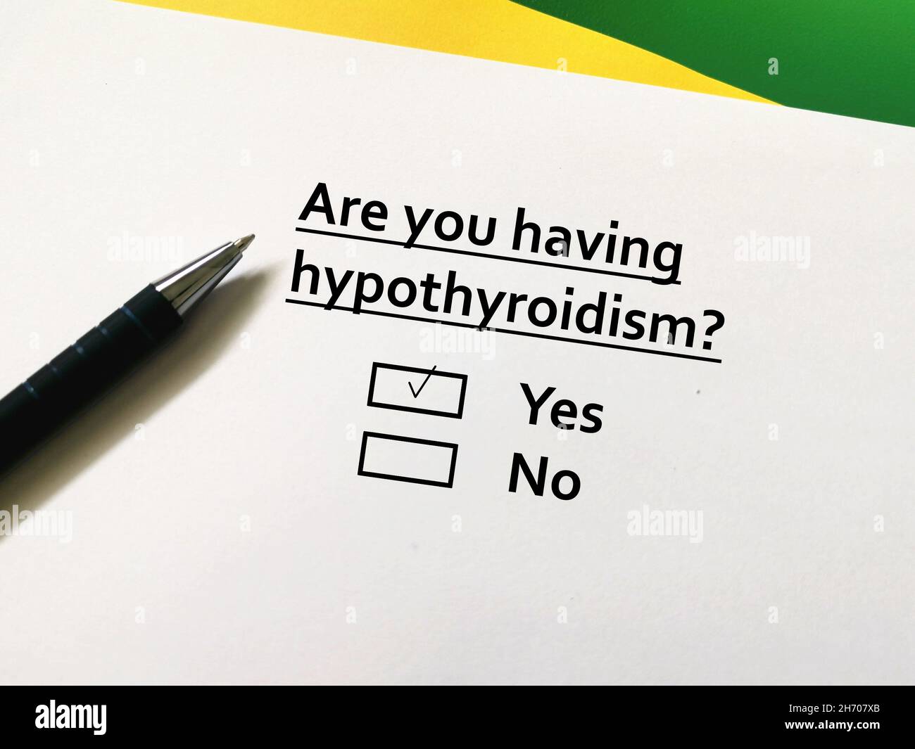 One person is answering question about thyroid pathology. The person is ...