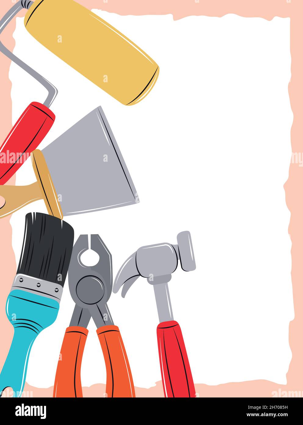 working tools cartoon Stock Vector Image & Art - Alamy