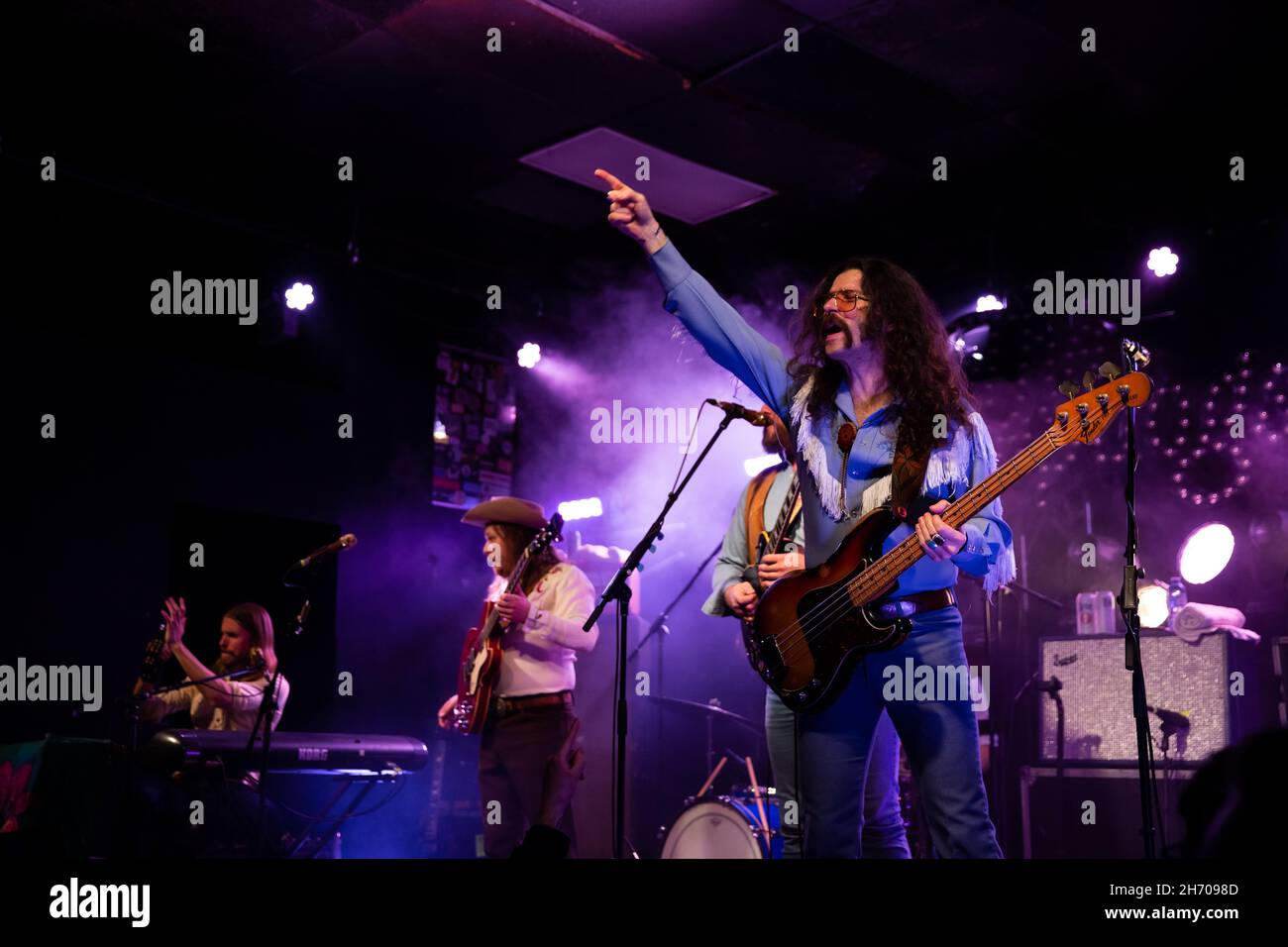 Canadian rock band The Sheepdogs perform at Lee's Palace in Toronto. (L ...