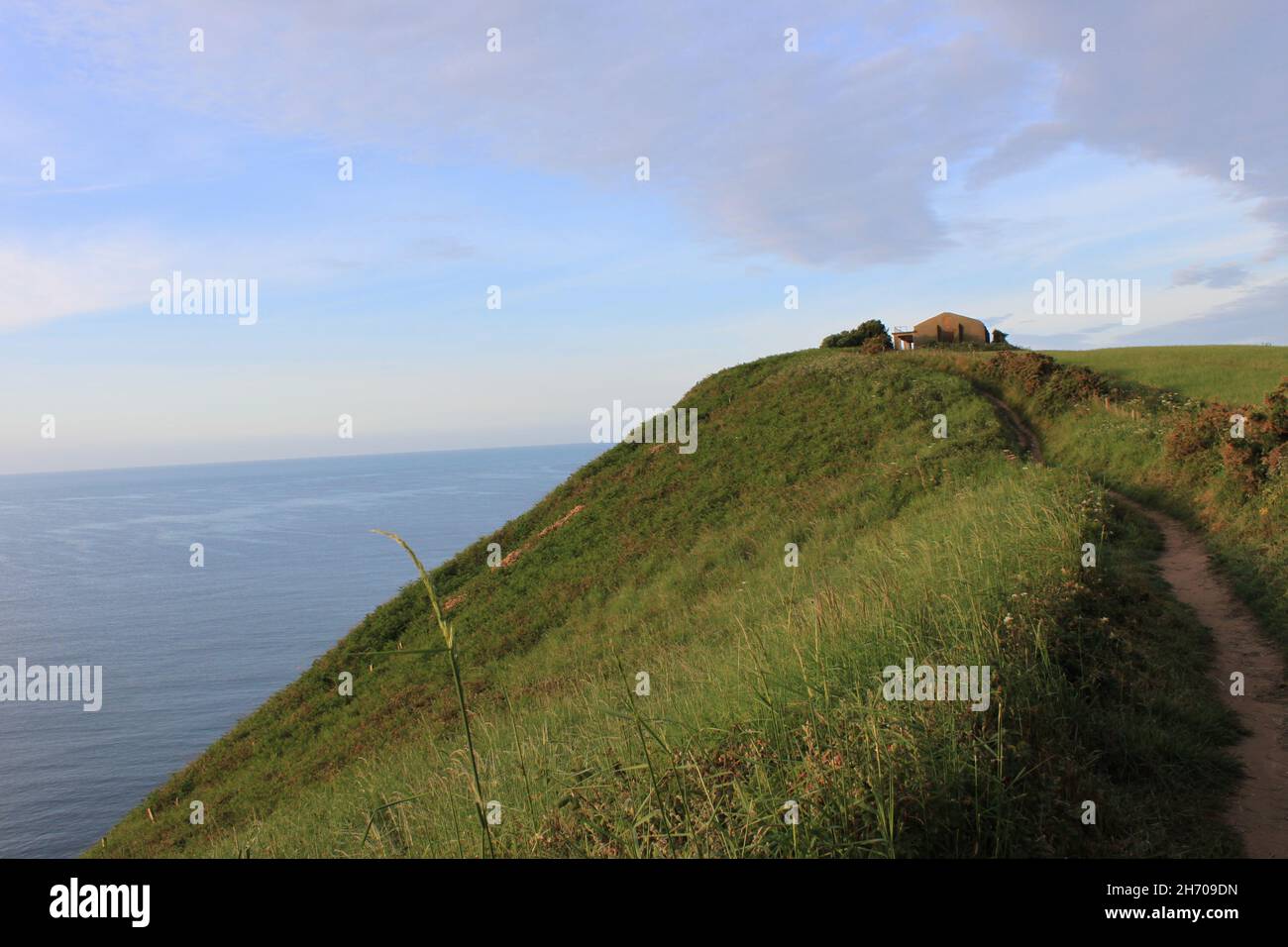Brandy Head. The England south west coast path. South Devon. England ...