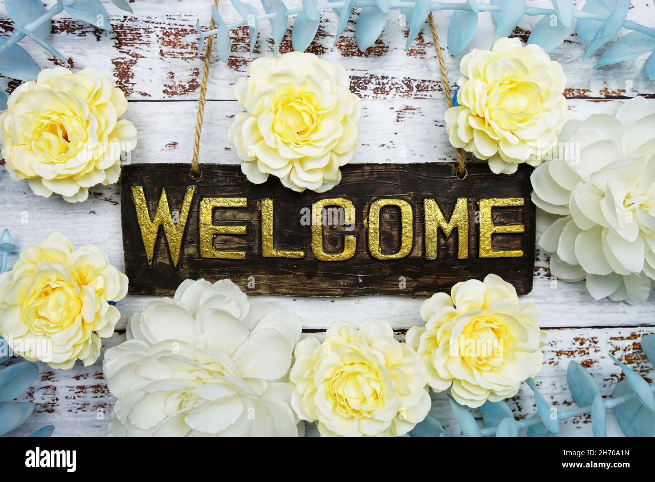 Welcome Images With Flowers Hd