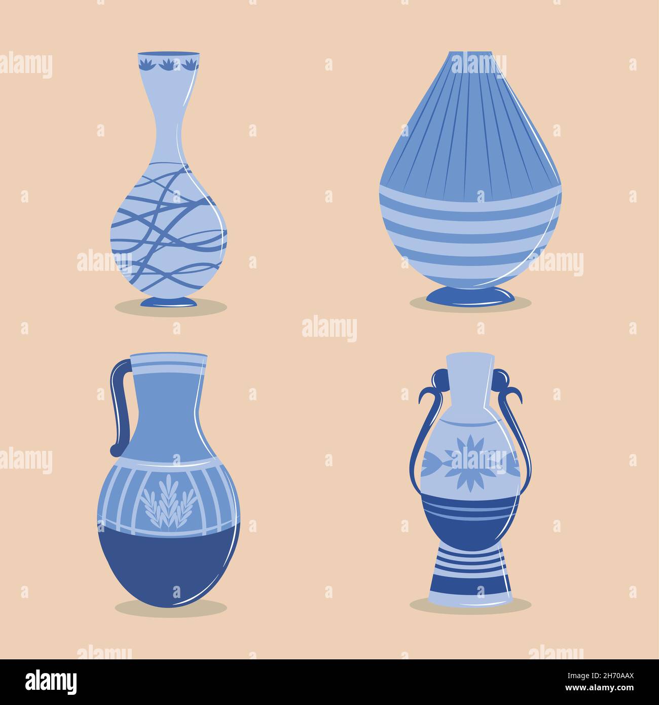 different pottery vase Stock Vector Image & Art - Alamy
