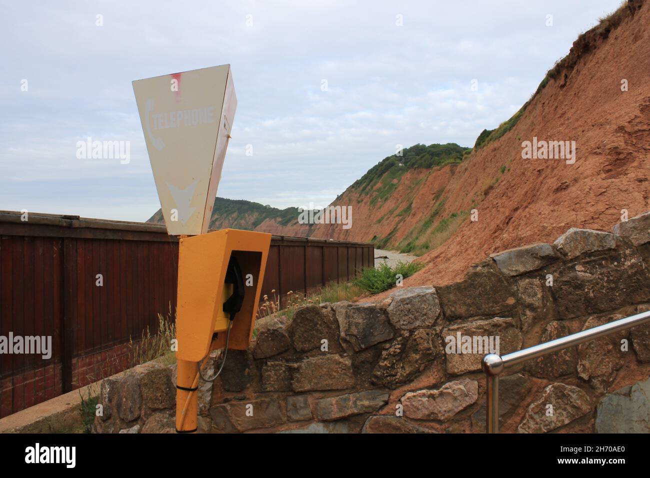 Jacob's Ladder. The England south west coast path. South Devon. England ...