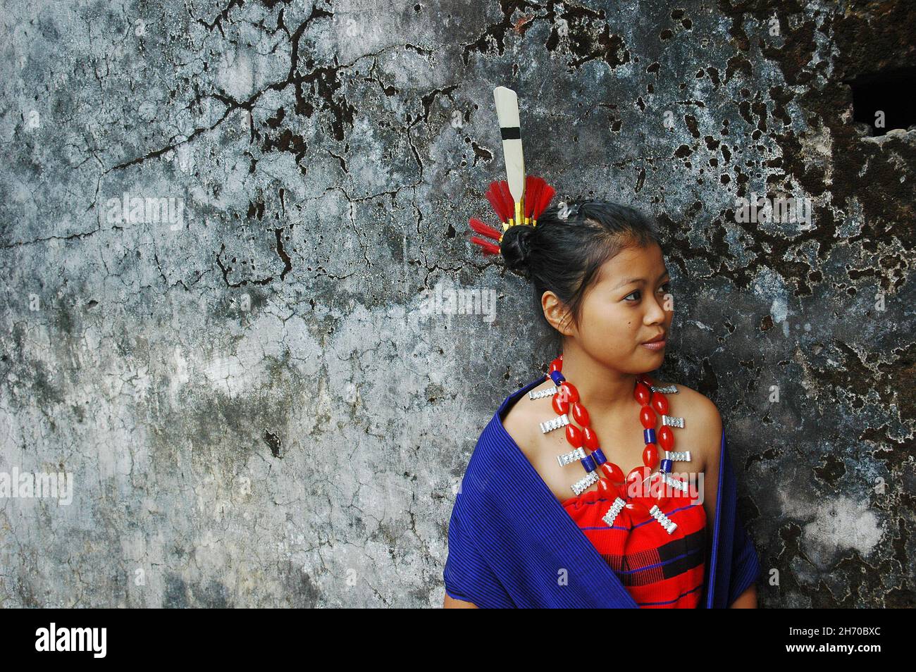 Nepal people in their traditional dress. Nepal Stock Photo - Alamy
