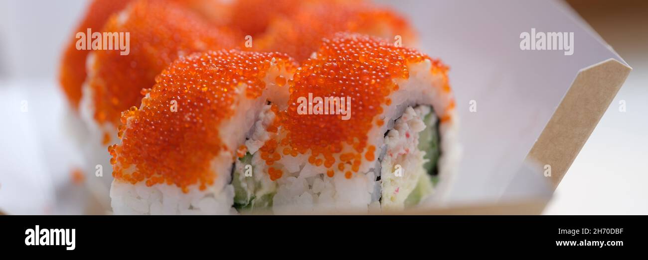 Flying sushi hi-res stock photography and images - Alamy