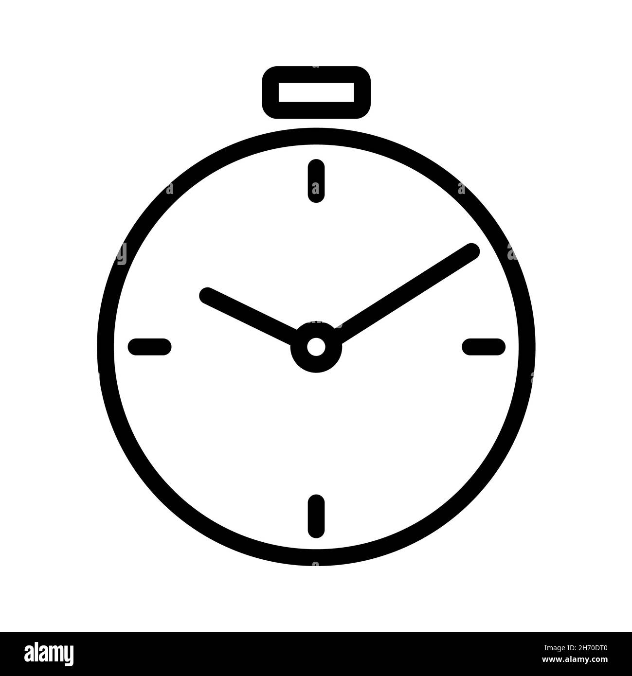 Time icon. Clock pictogram. Fast time delivery symbol for web. Line ...