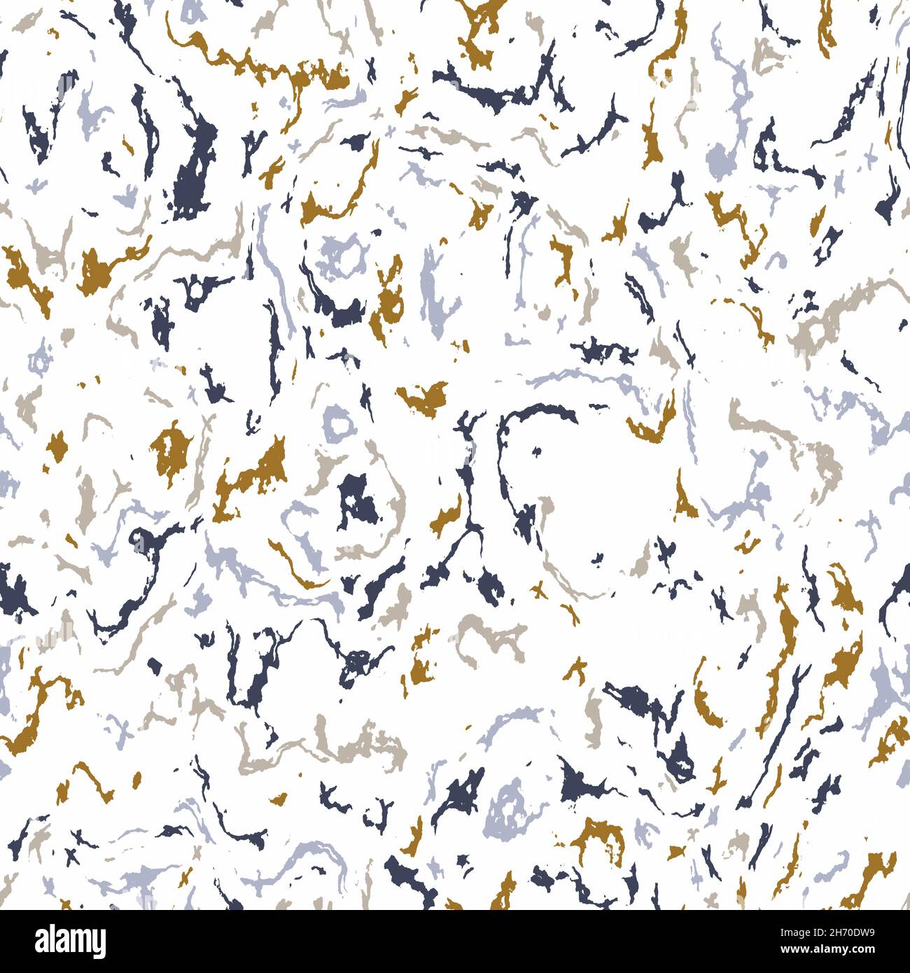 White tonal marbled seamless texture. Irregular pale ink blotch paint ...