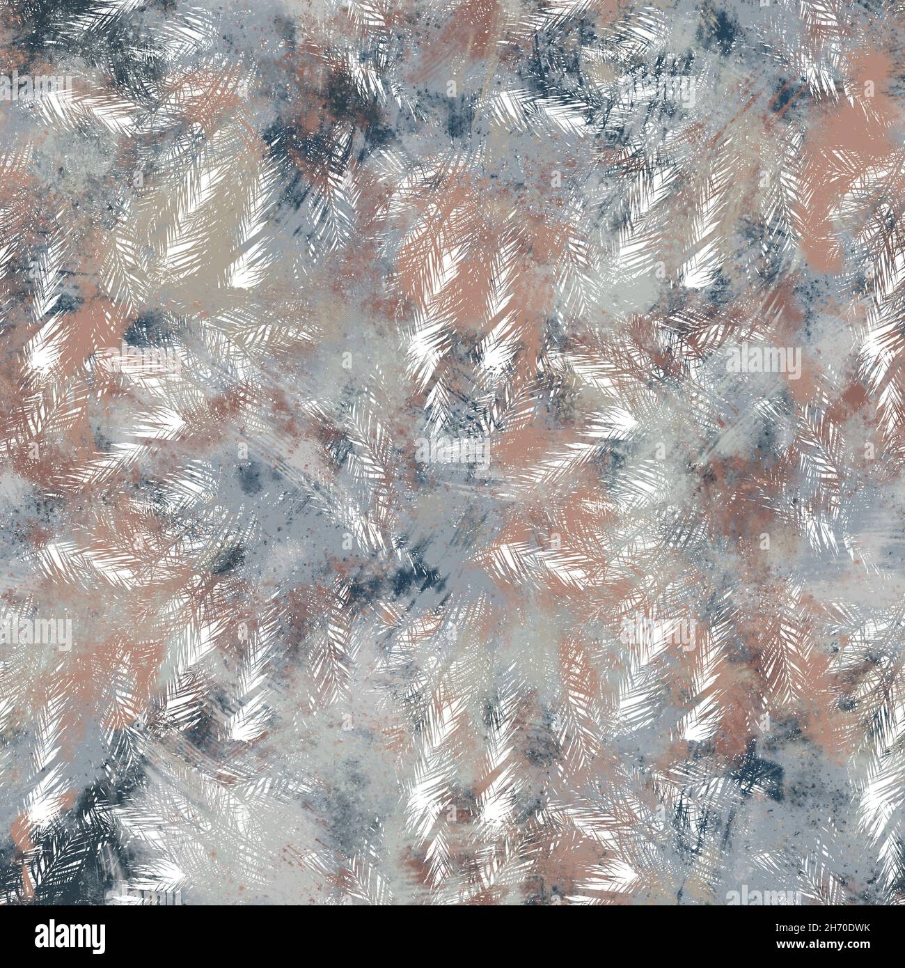 Seamless neutral tan and white distressed grungy motif surface pattern ...