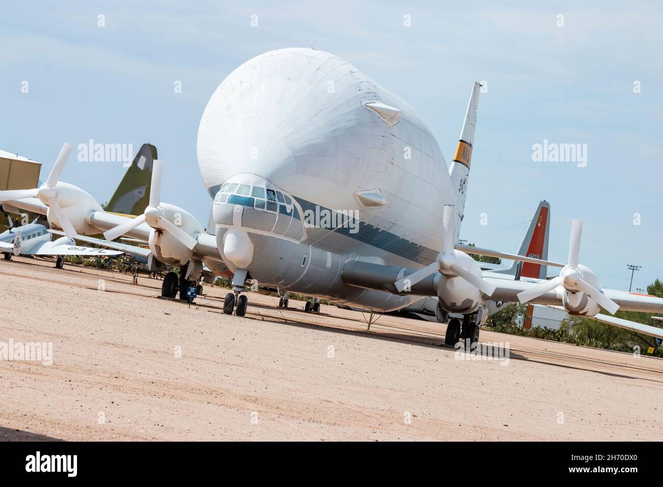 AERO SPACELINES 377-SG “SUPER GUPPY” at Pima Air & Space Museum Stock ...