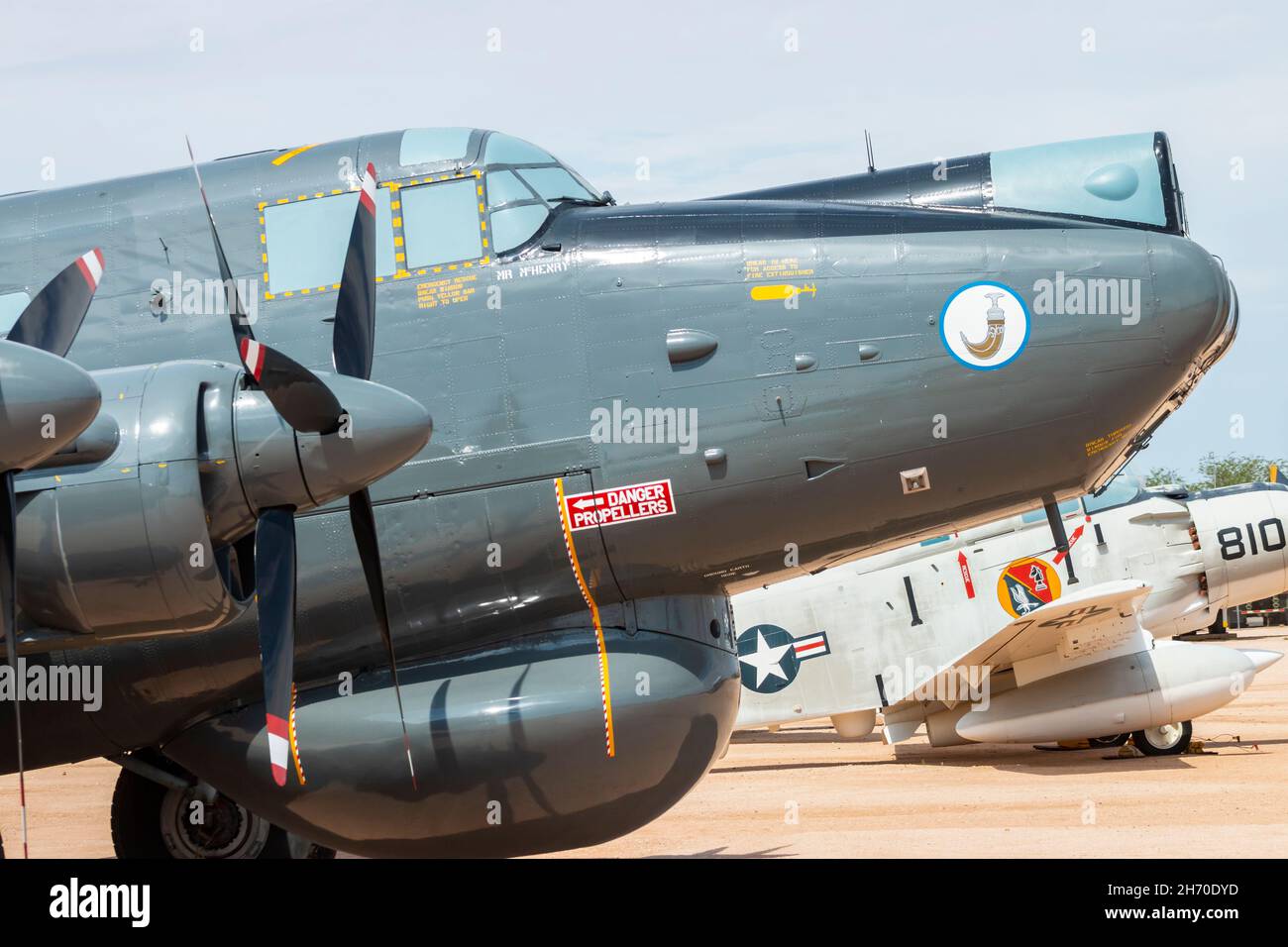 RAF aircraft AVRO SHACKLETON AEW.2 “MR. MCHENRY” Pima Air & Space ...