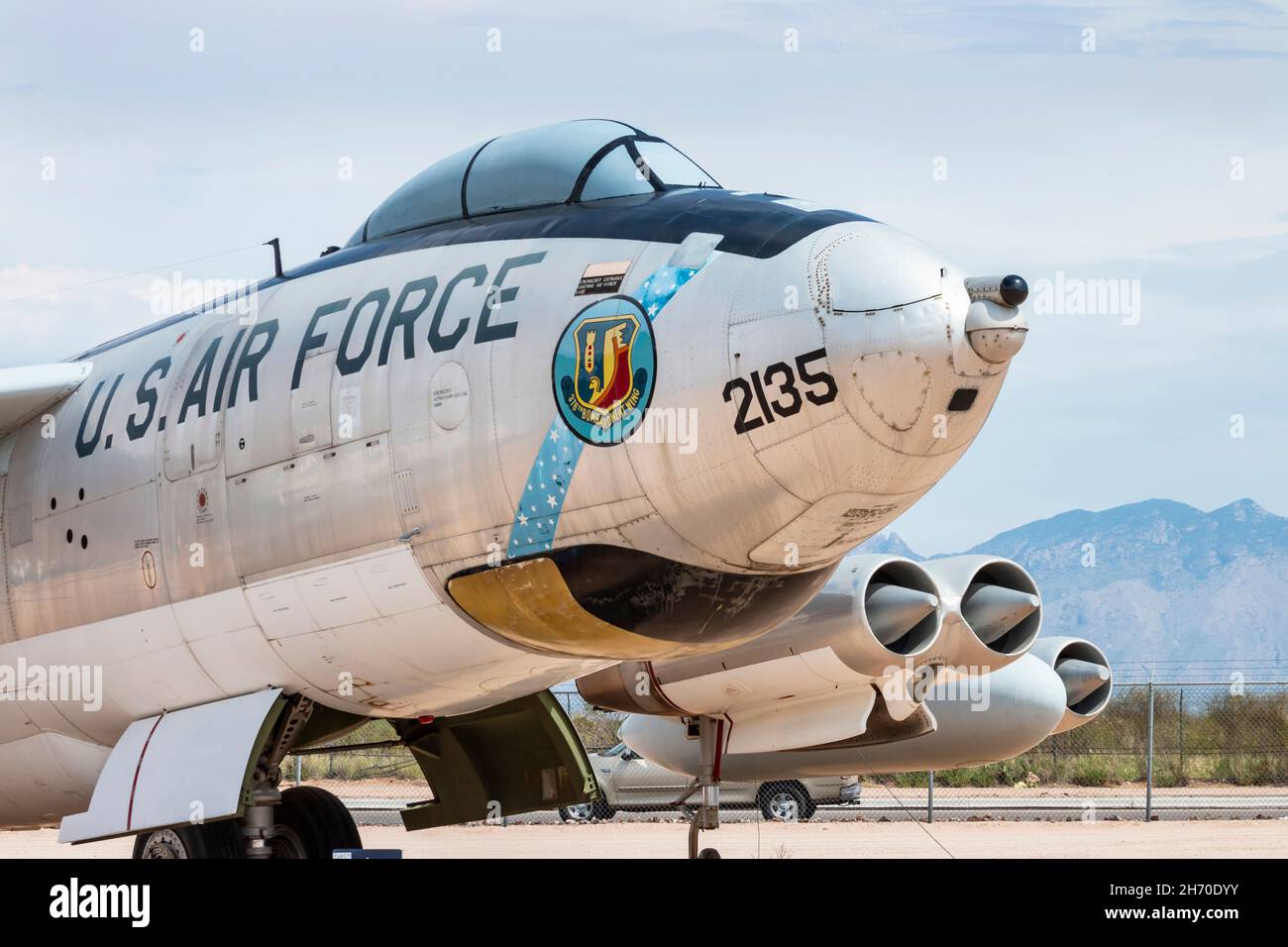 us air. force BOEING EB-47E (B-47E) STRATOJET Pima Air & Space Museum ...