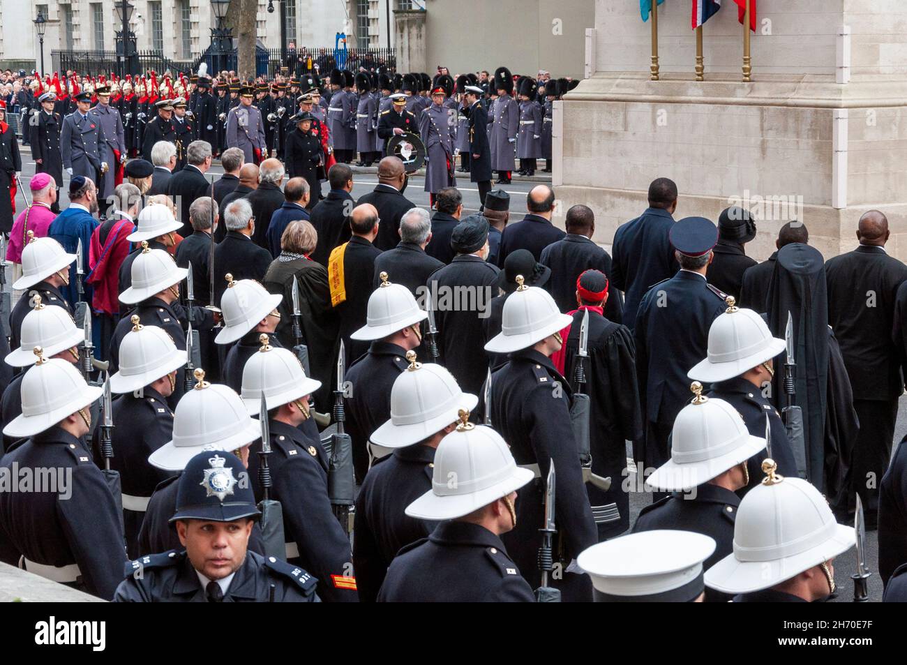 The Cenotaph National Service of Remembrance held at 11:00 am on ...