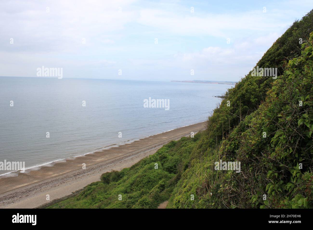 The England south west coast path. South Devon. England. UK Stock Photo ...