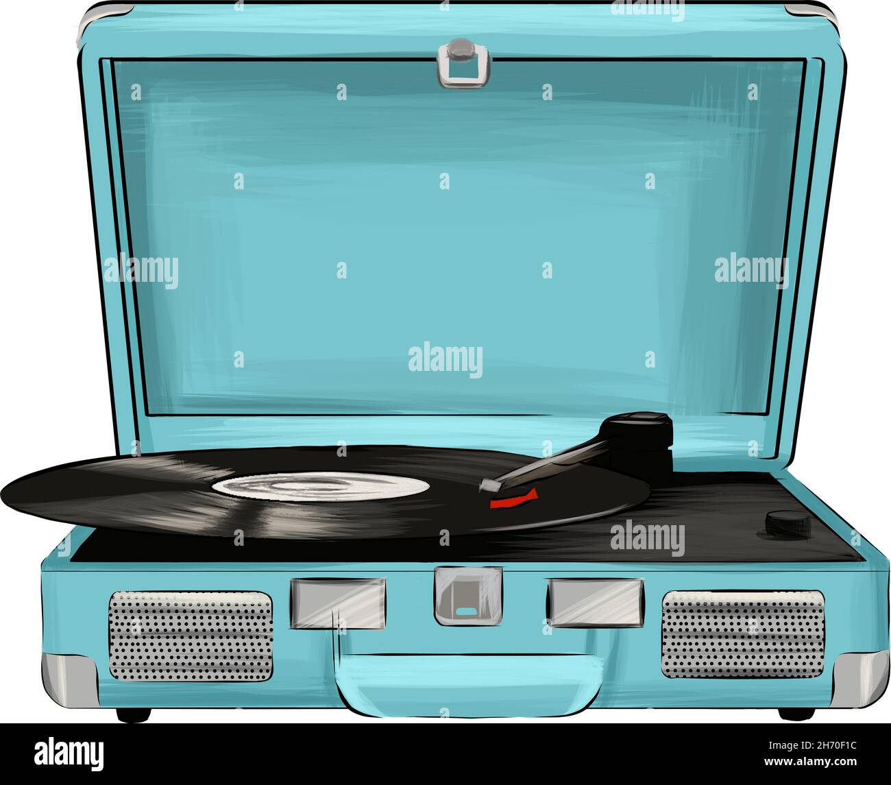 Tonearm Stock Vector Images - Alamy