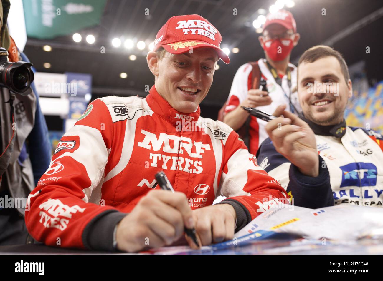 Mrf rally team hi-res stock photography and images - Alamy