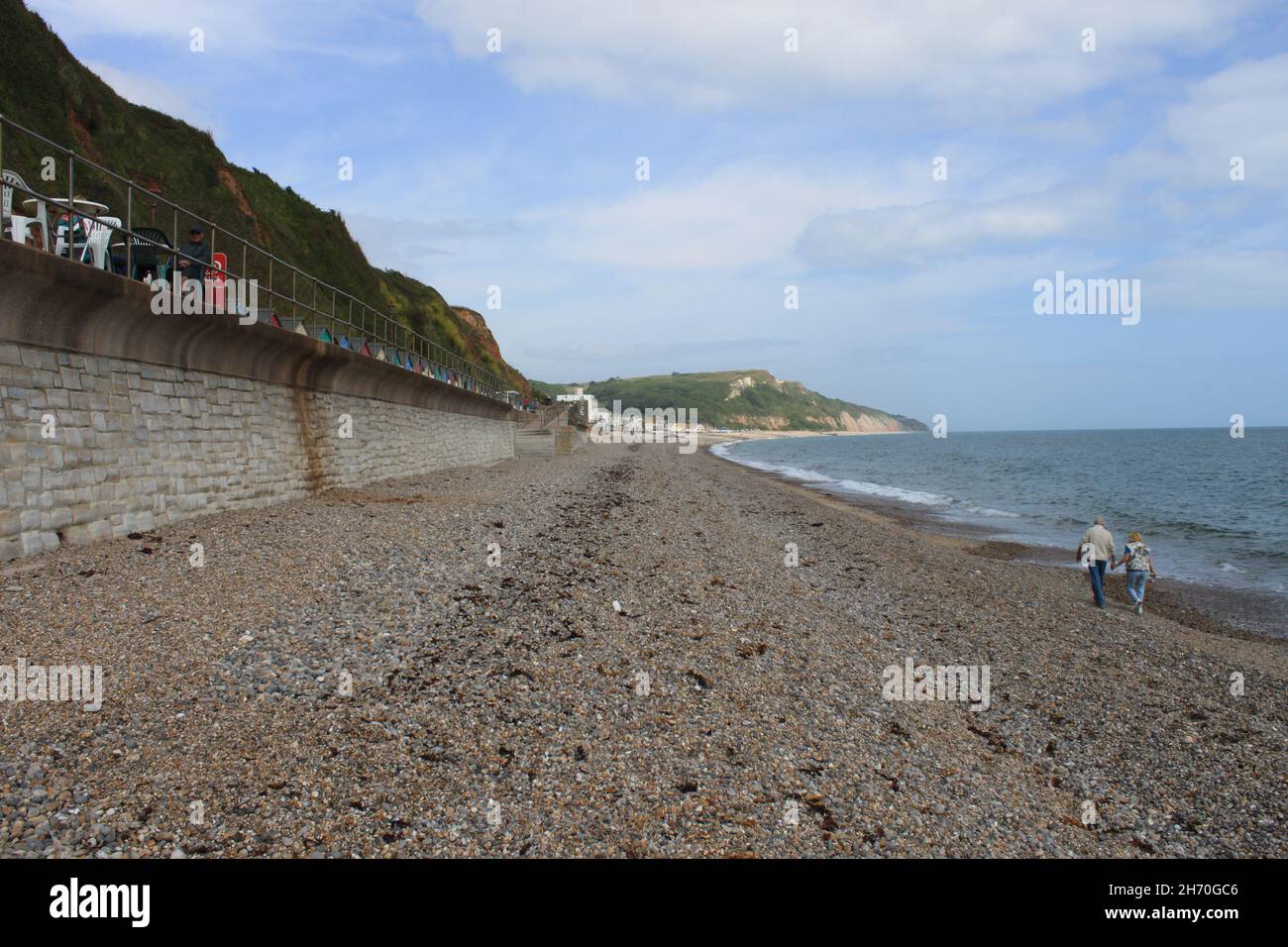 The England south west coast path. Seaton. South Devon. England. UK ...